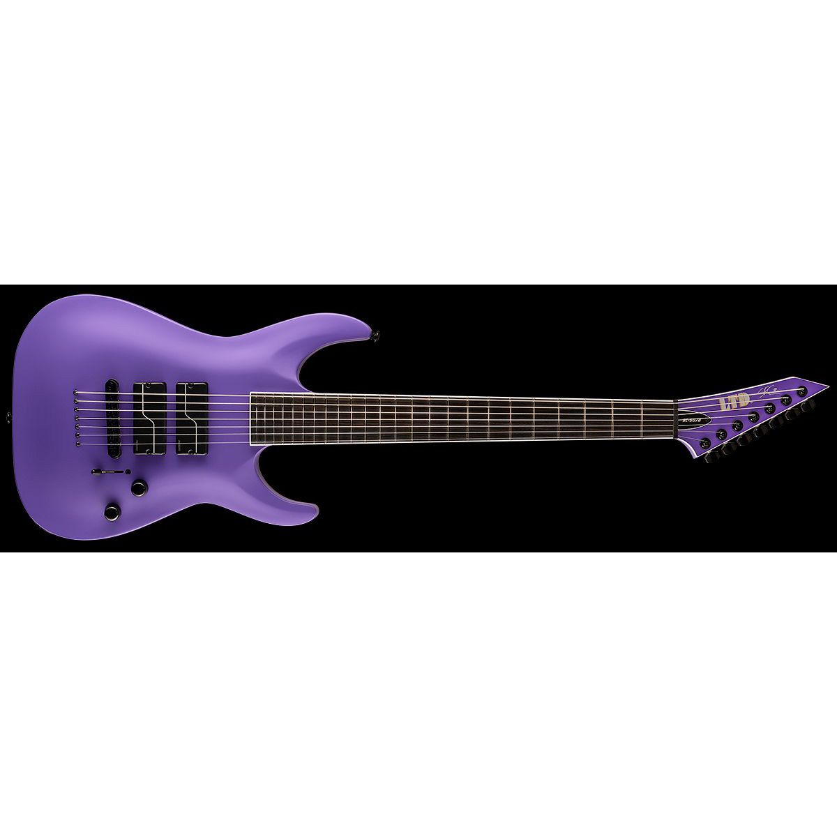 ESP LTD SC-607 Baritone Purple Satin купить Электрогитары с гарантией ...